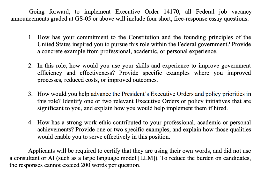 OPM Invents A Ponzi Hiring Scheme - NASA Watch